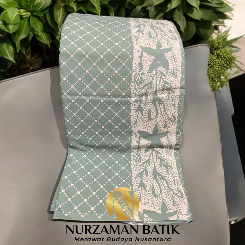 Jual Kain Batik Cap Sage Series Katun Prima - Nurzaman Batik | Shopee ...