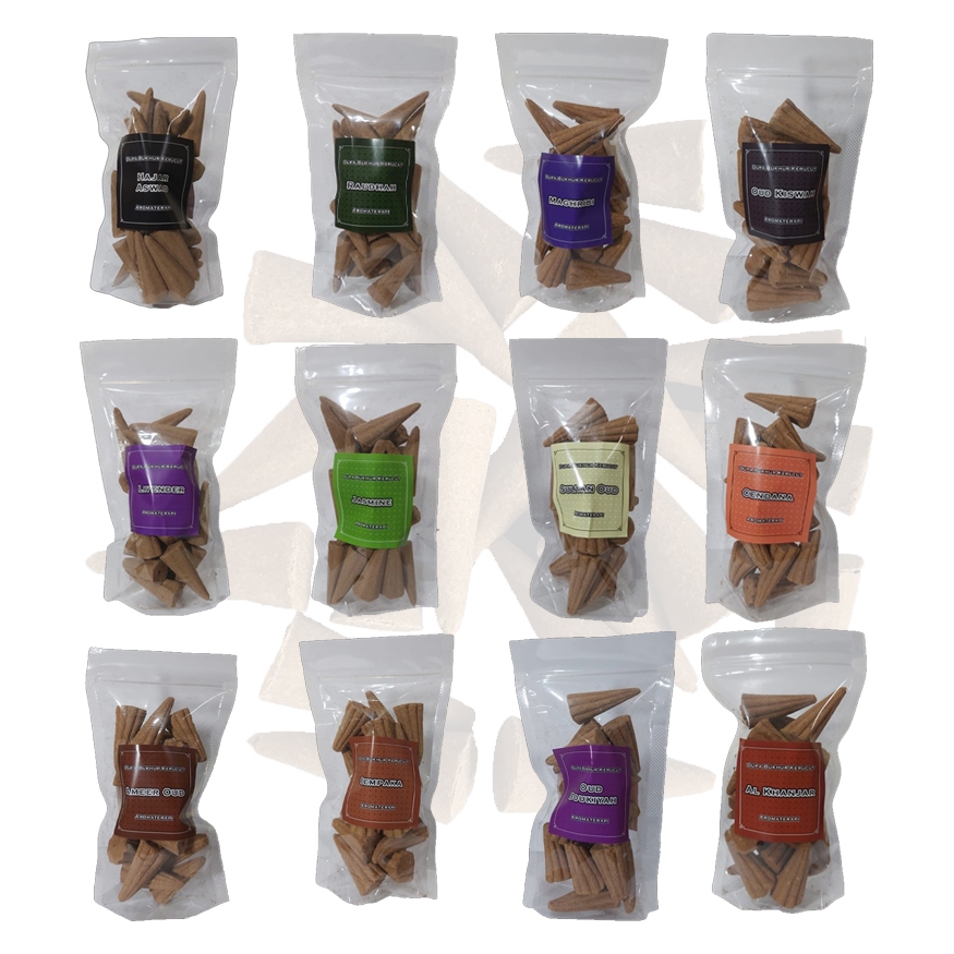 Jual Bukhur Kerucut Asap Bawah Isi 50 Pcs | Shopee Indonesia