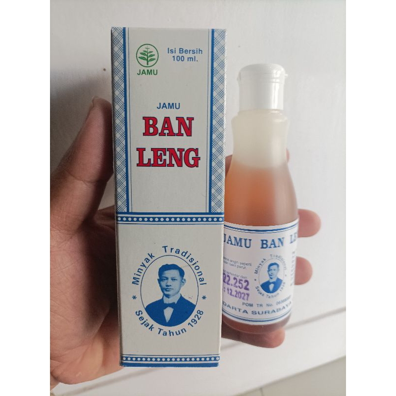 Jual minyak banleng atau Ban Leng 100 ml Jamu Tradisional | Shopee Indonesia