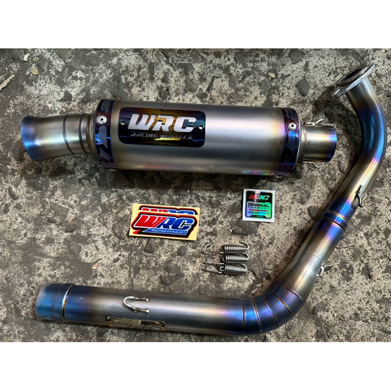Jual WRC KNALPOT TYPE BC 02 SUNBLUE SERIES ALL MATIC FREE REQUEST 100% ...