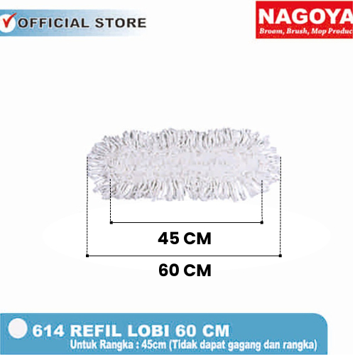 Jual NAGOYA Refil Mop Lobi Sumbu | Shopee Indonesia