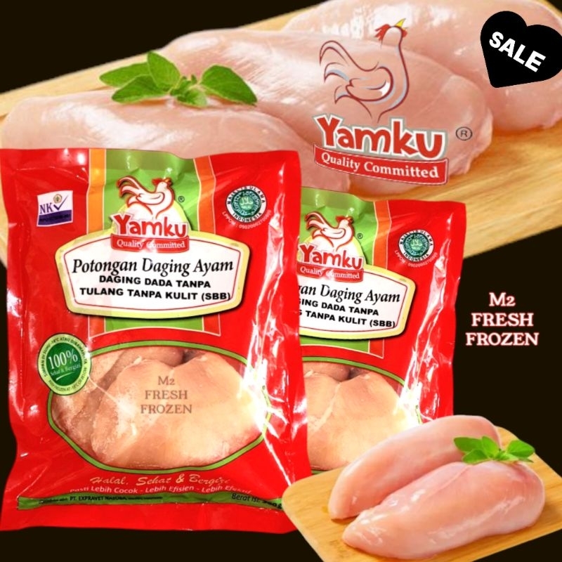 Jual Yamku Dada Ayam Tanpa Tulang Tanpa Kulit |500 Gr| 1kg | | Shopee ...