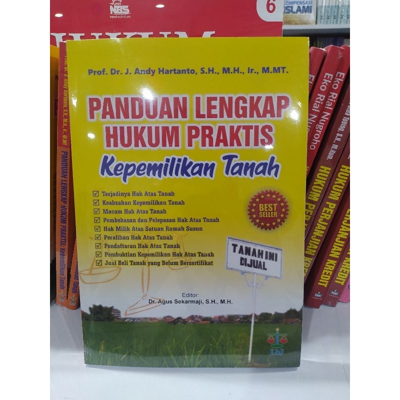 Jual PANDUAN LENGKAP HUKUM PRAKTIS KEPEMILIKAN TANAH - ANDY HARTANTO ... Jual PANDUAN LENGKAP HUKUM PRAKTIS KEPEMILIKAN TANAH - ANDY HARTANTO ...
