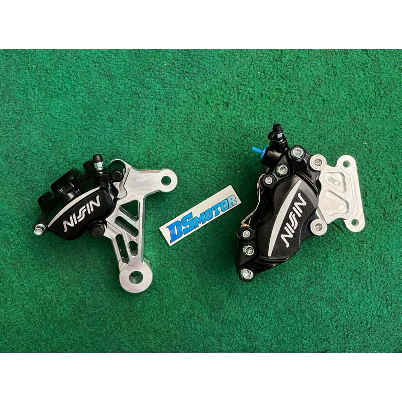 Jual kaliper NISSIN SAMURAI 2 PISTON DAN 4 PISTON SET BREKET KALIPER PNP UNTUK NINJAR NINJASS ...