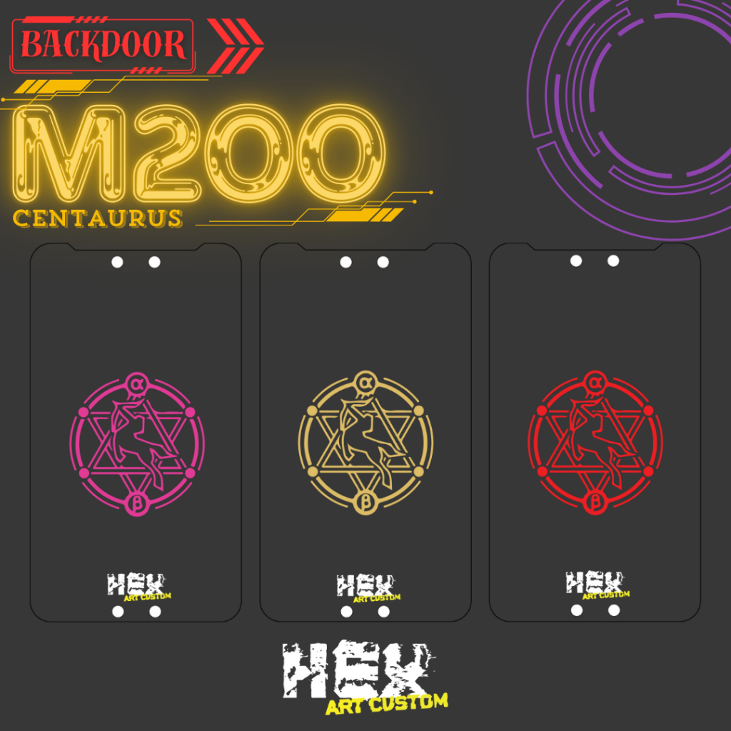 Jual HEX - Print Akrilik C M 200 Logo Anime 1 Magnet | Shopee Indonesia