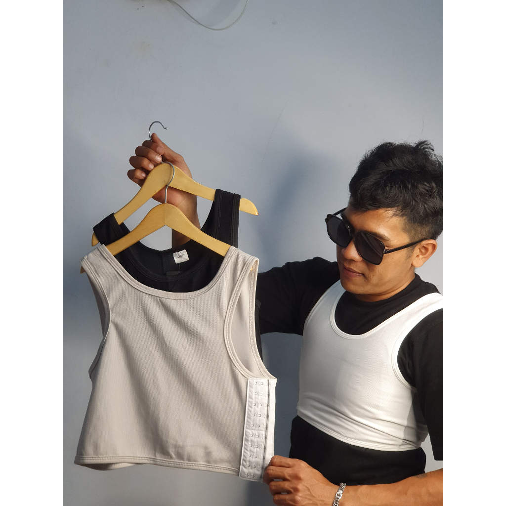 Jual Breast Binder perata dada/chest binder model JANEST | Shopee Indonesia