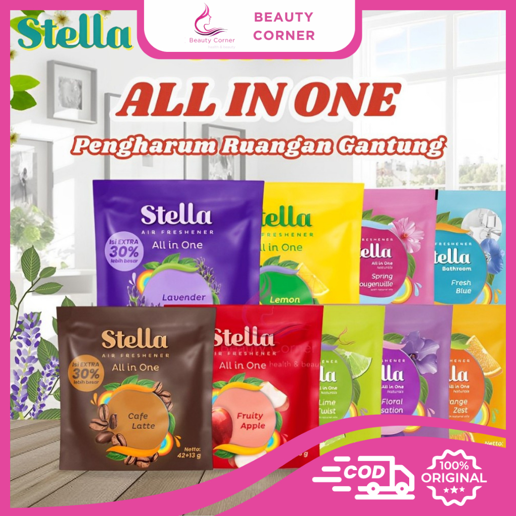 Jual Stella All In One - Bathroom Pengharum Ruangan Gantung | Shopee ...
