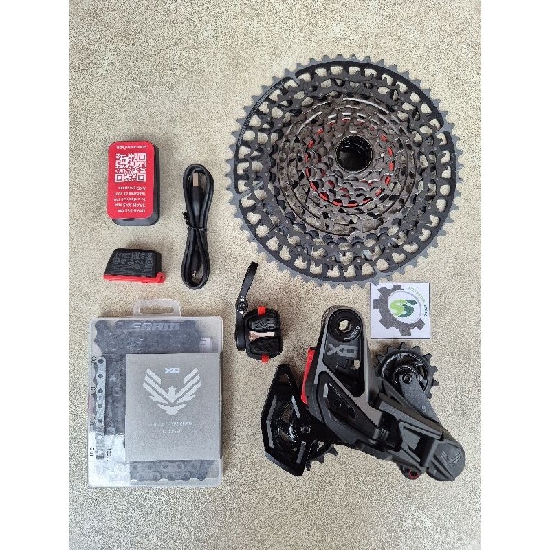 Jual Mini Groupset Sram XO AXS Transmission Eagle 12 speed Wireless XD ...