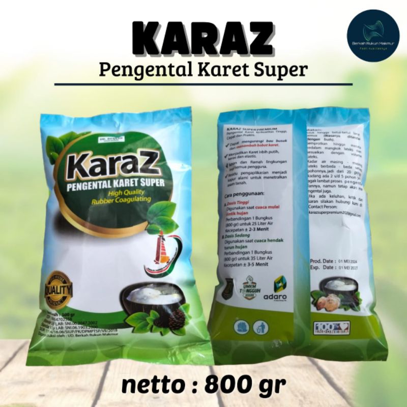 Jual KARAZ Pengental Karet Super | Shopee Indonesia
