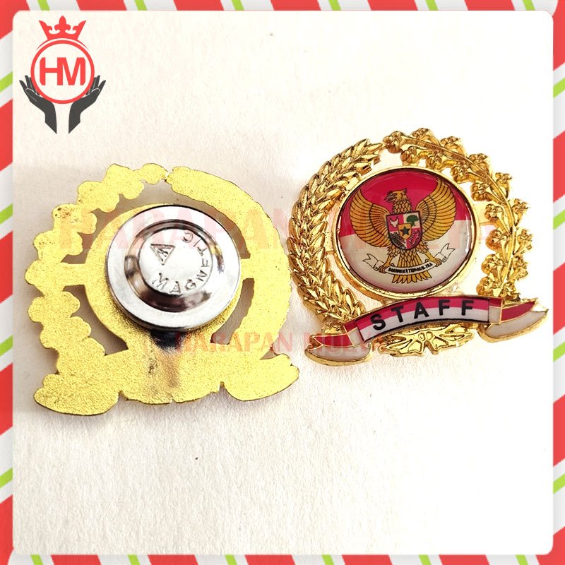 Jual Bros Padi Kapas Logo Staf - Pin Staff Logam Kuningan - Harapan ...