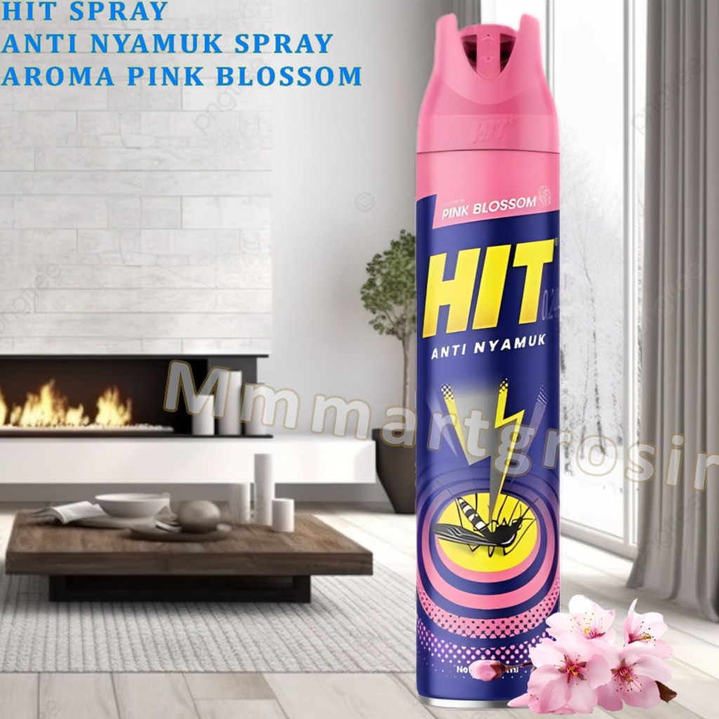 Jual Hit Spray / Anti Nyamuk Spray / Obat Nyamuk Aroma Pink Blossom ...