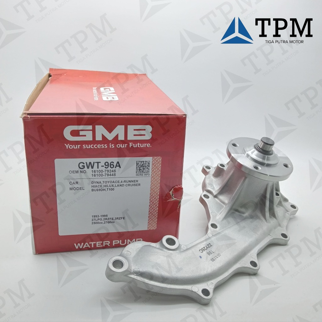 Jual WATER PUMP KIJANG KAPSUL EFI 2.0 / INNOVA BENSIN 2.0 / FORTUNER BENSIN 2.7 GWT-96A GMB ...