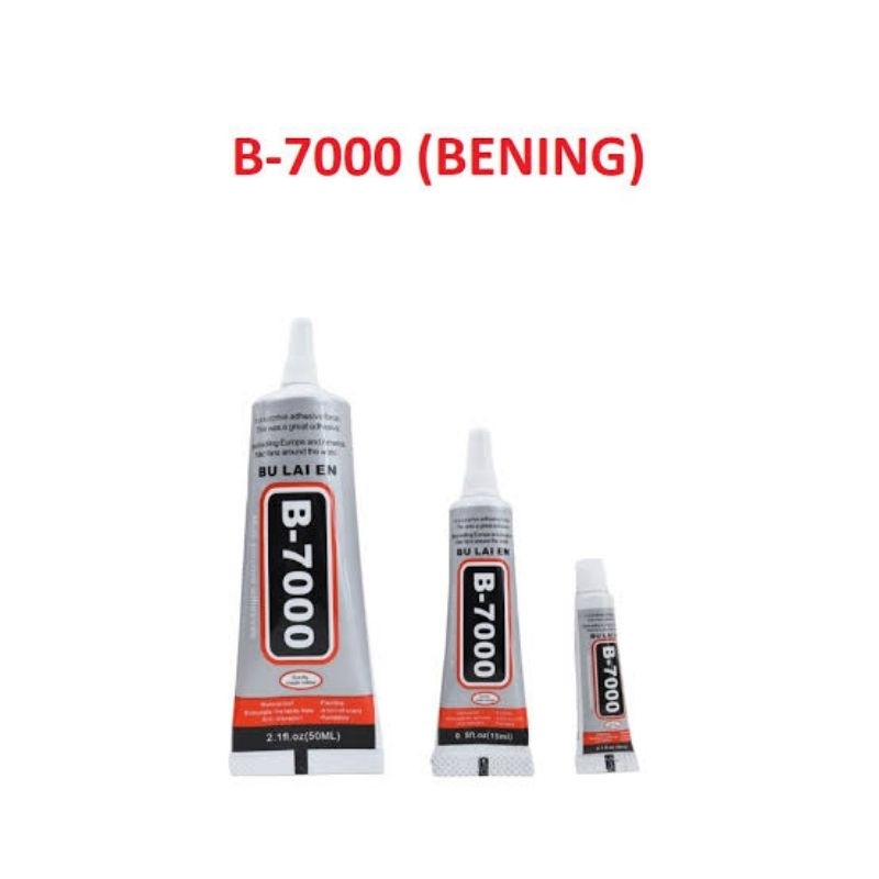 Jual LEM LCD B-7000 (CLEAR/BENING) 50 ML/15 ML ( LEM TOUCHSCREEN ) | Shopee Indonesia
