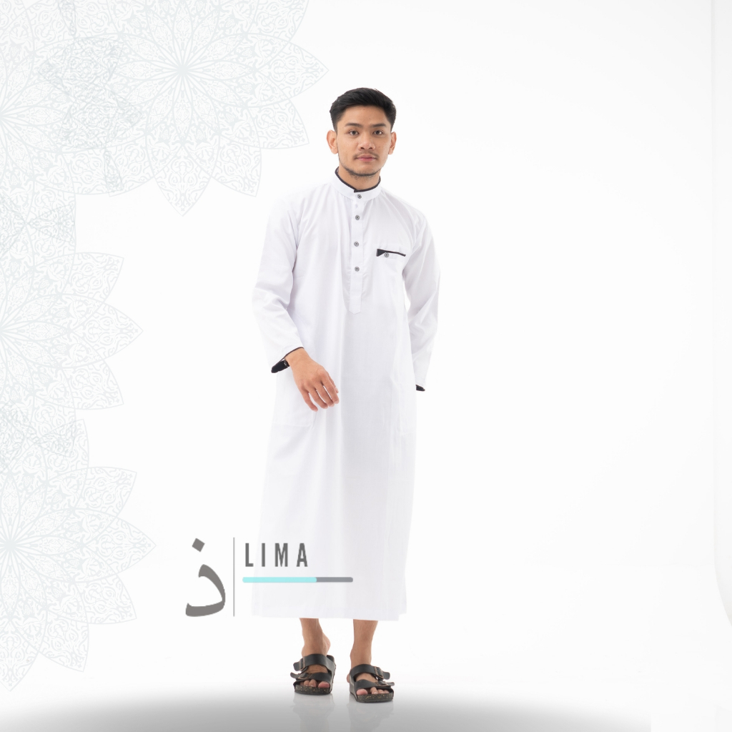 Jual Dzall_lima - Gamis Pria Terbaru baju gamis koko pria Pakaian Islami Laki Laki Jubah Modern ...