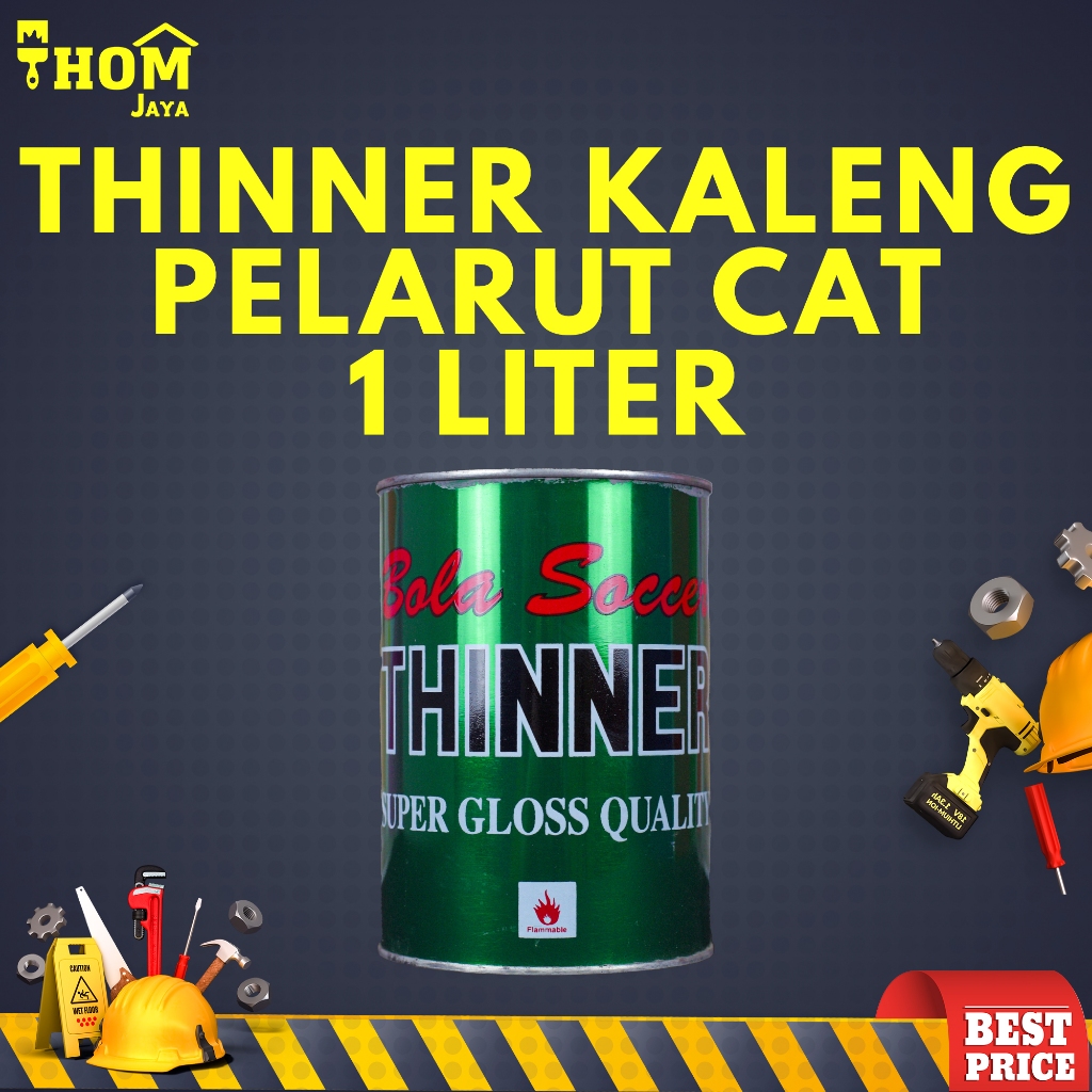Jual THINNER KALENG / THINNER CAT / CAIRAN PENGENCER CAT / TINER KALENG ...