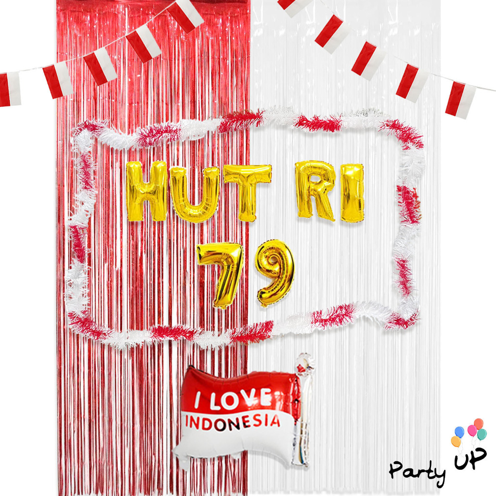 Jual [Paket Event] Slinger HUT RI dekorasi balon 17an | Shopee Indonesia