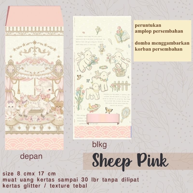 Jual (isi 8 pcs)Amplop natal amplop Christmas, baptis , persembahan ...