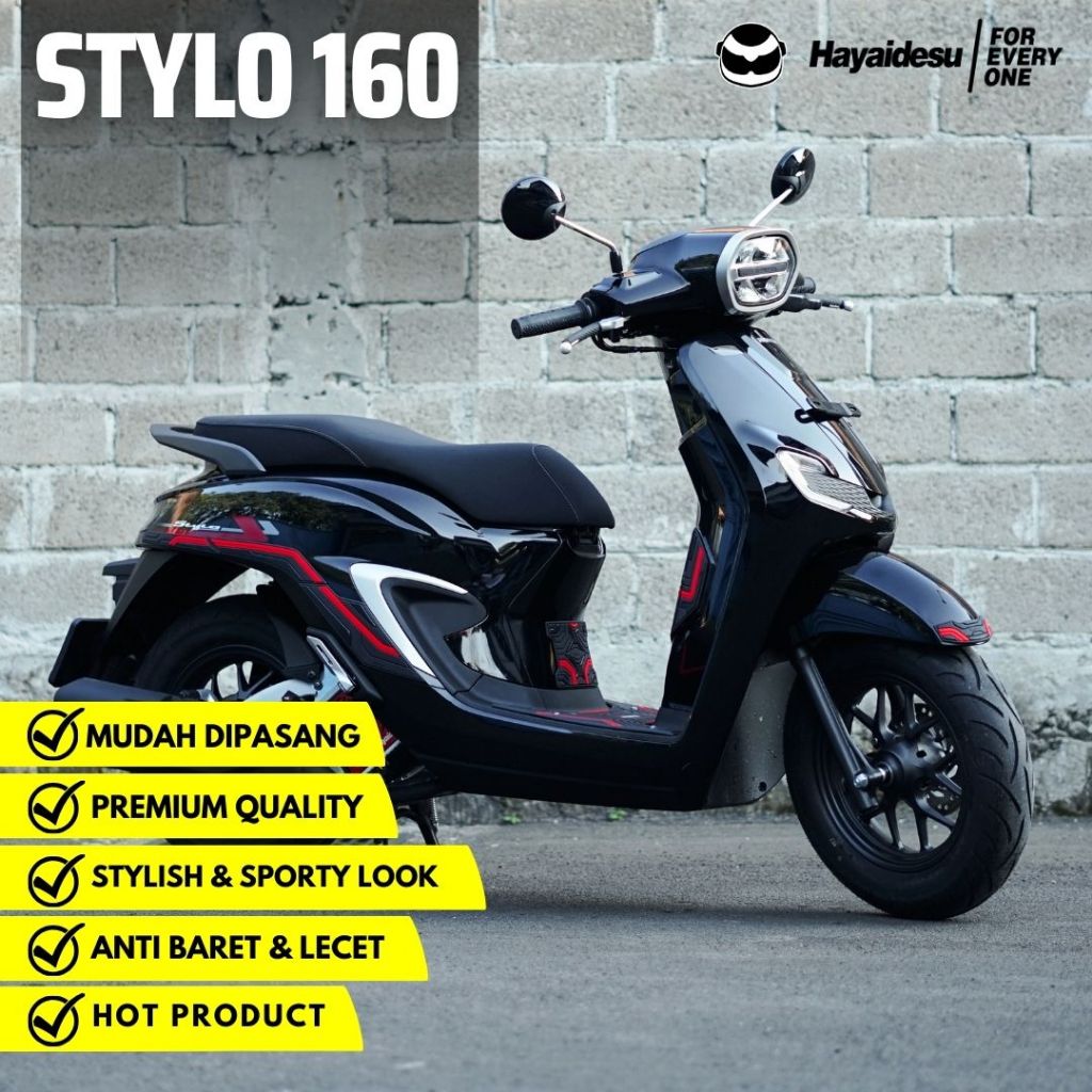 Jual HONDA STYLO 160 Body Protector FULL SETT Cover HAYAIDESU | Shopee ...