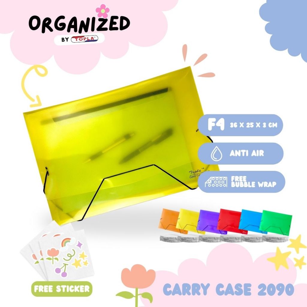 Jual Topla Carry Case wadah dokumen map dokumen kertas berkas anti air ...