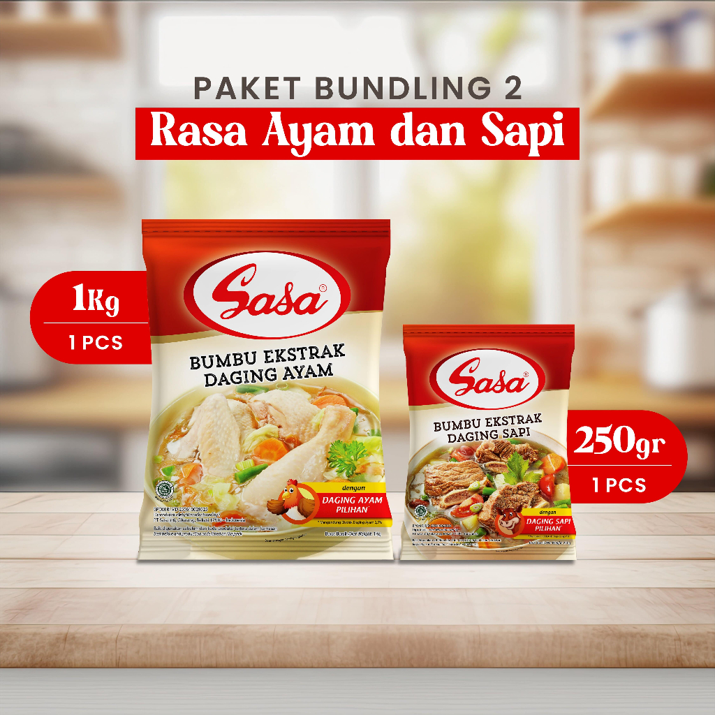 Jual Paket Bundling SASA Kaldu Pelezat 2 | Shopee Indonesia