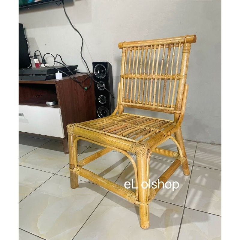 Jual Kursi Rotan Dingklik Rotan Kursi Anak | Shopee Indonesia