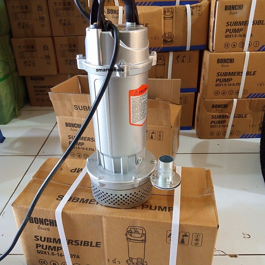 Jual Pompa Celup Air Kotor 370w Submersible Pump 1 inch BONCHI Pompa ...