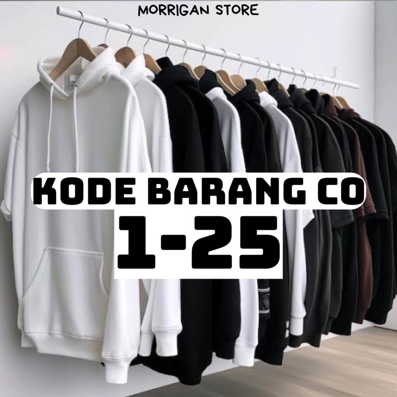 Jual HOODIE KODE BARANG 1 -25 LIVE SHOPEE & TEKTOKK PREMIUM FULLTAG ...