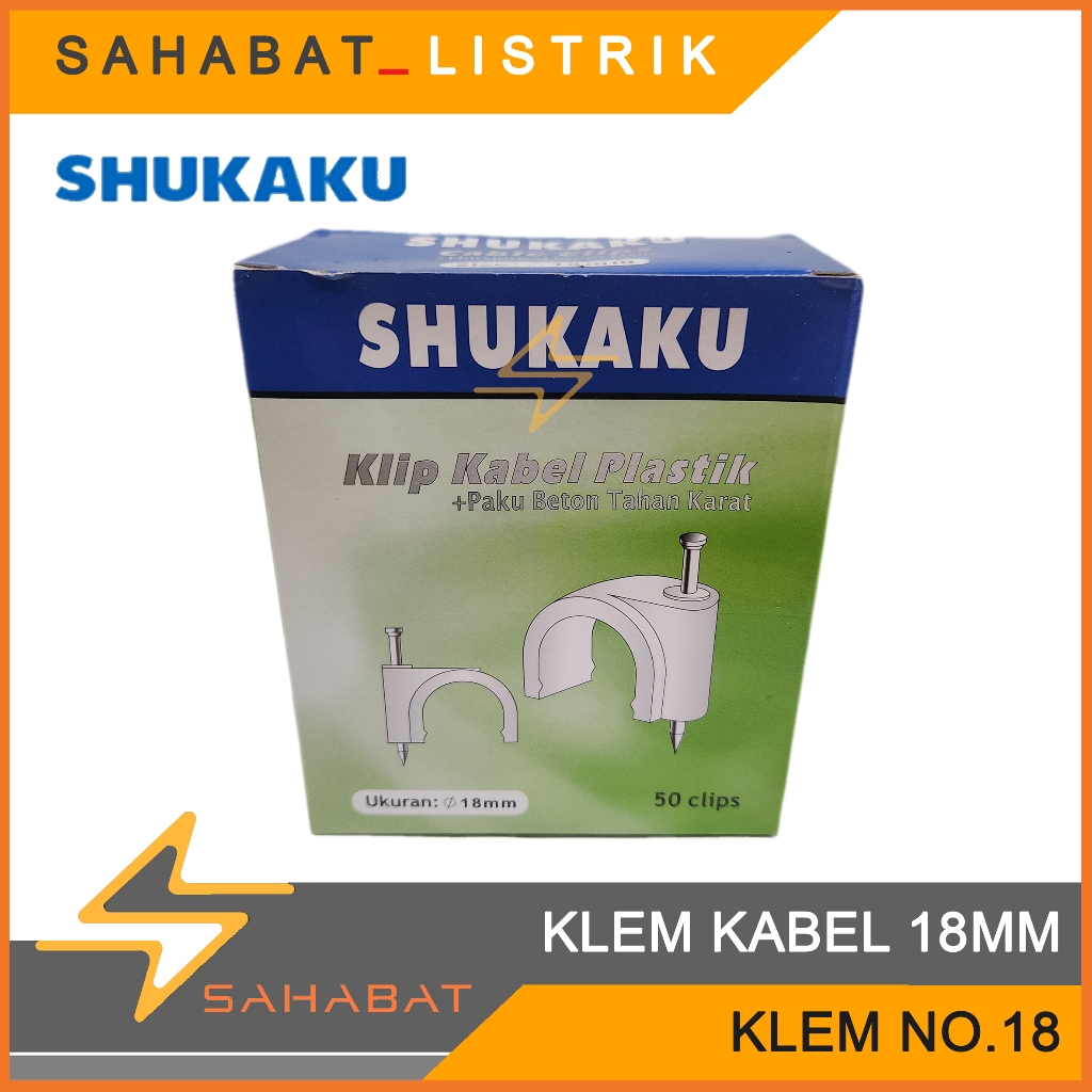 Jual SHUKAKU KLEM KABEL LISTRIK 18MM/ KLEM NO.18 | Shopee Indonesia
