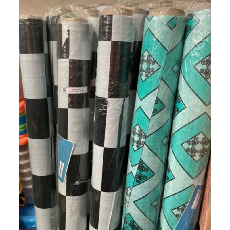 Jual Karpet Lantai Vinyl / Alas Meja Plastik PER METER | Shopee Indonesia