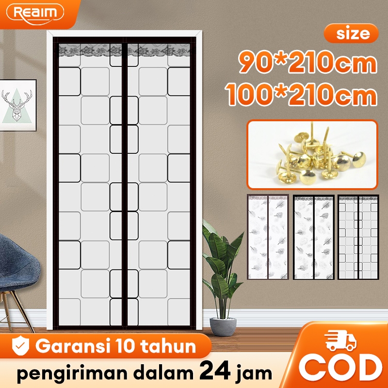 Jual Tirai Magnet Elegan Bahan PVC 90x210cm 100x210cm PVC Anti Nyamuk ...