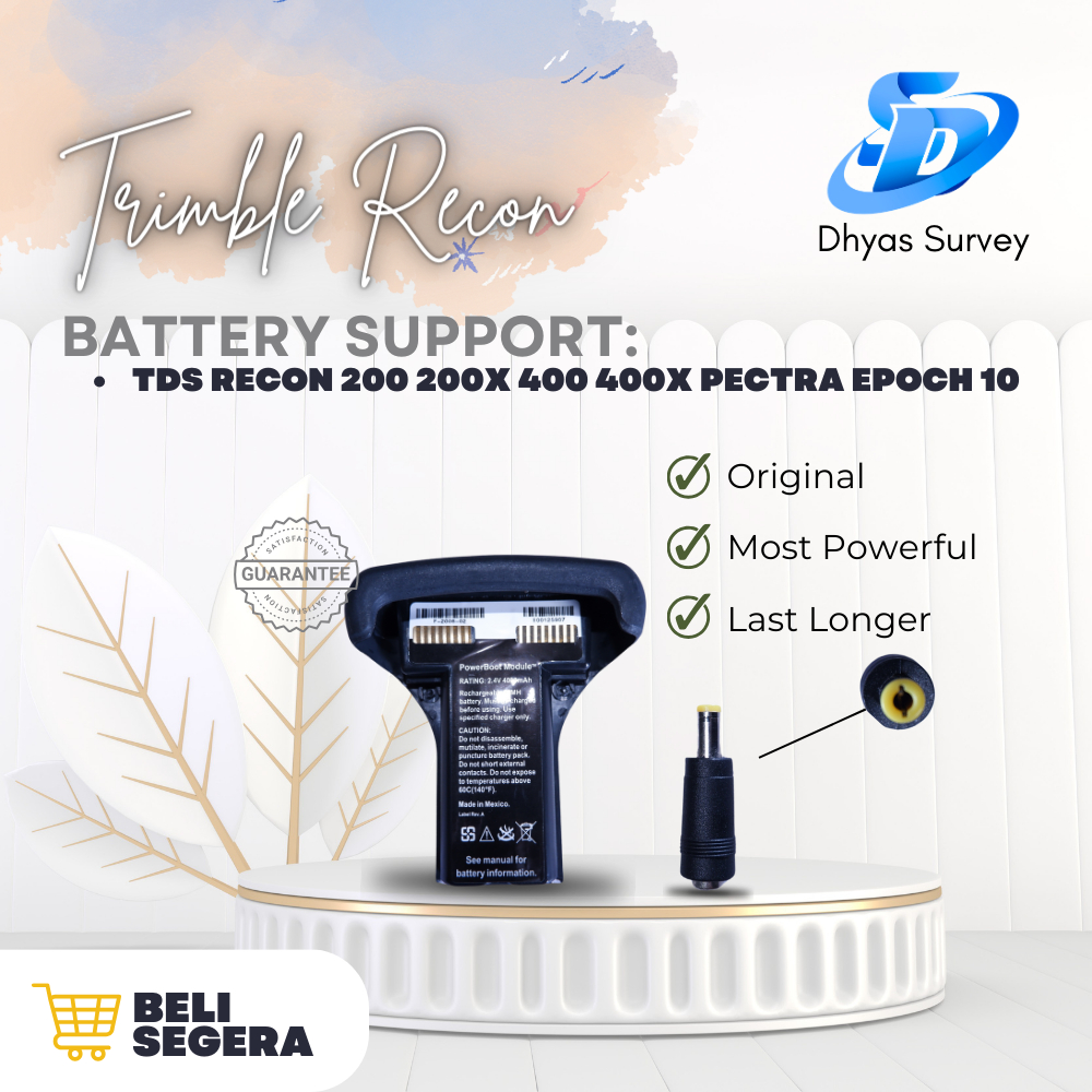 Jual Battery Trimble Controller Recon Battery Trimble Recon GPS Spectra ...