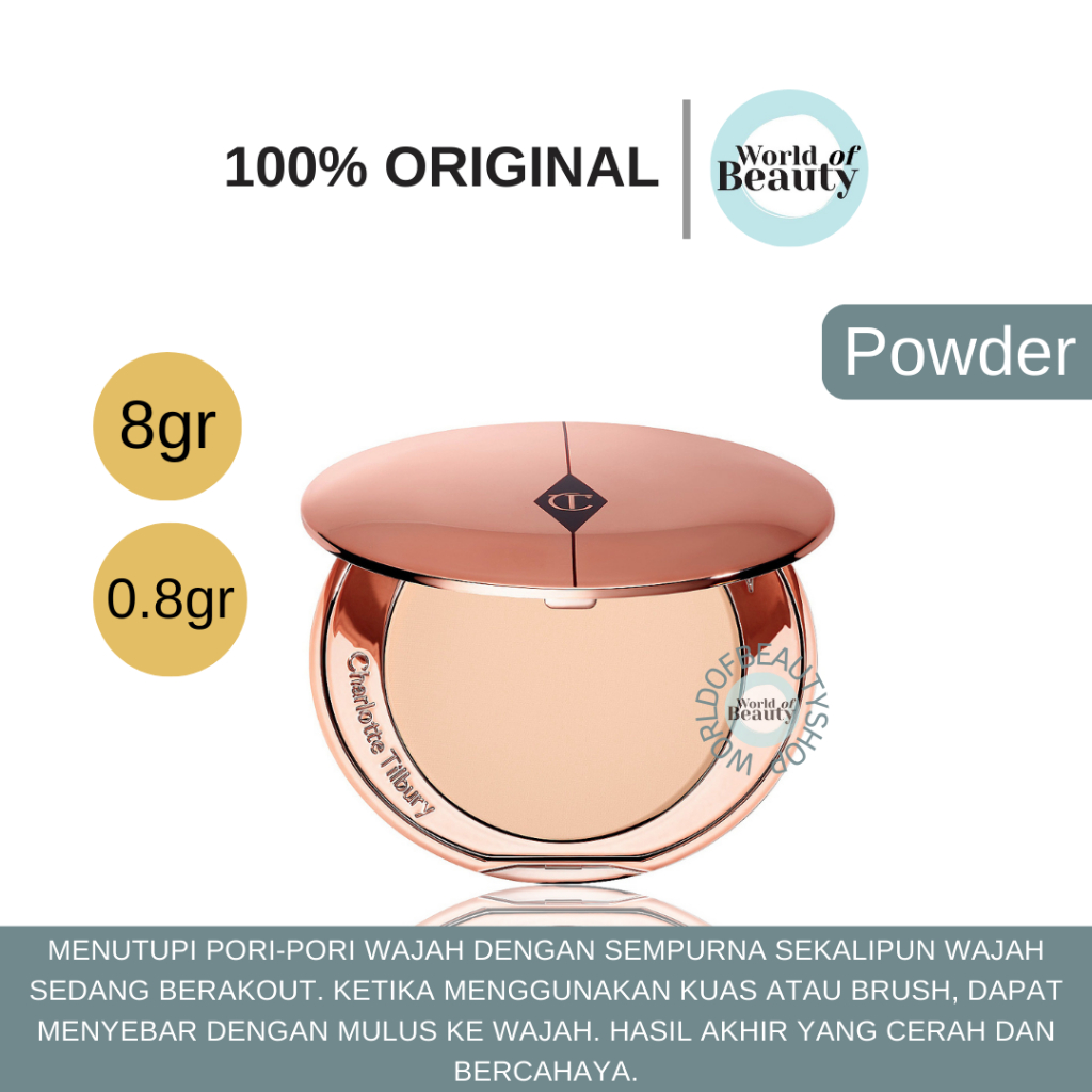 Jual WOBS | ORIGINAL CT CHAR * LOTTE Air Brush Flawless Finish Shades ...