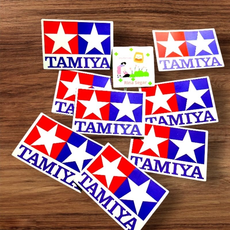 Jual Stiker Vynil Anti Air Tamiya Mini 4WD Waterproof High Premium ...