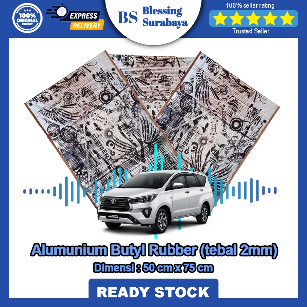 Jual Peredam Suara Mobil Element 2mm/Peredam Element Aluminium/Peredam ...
