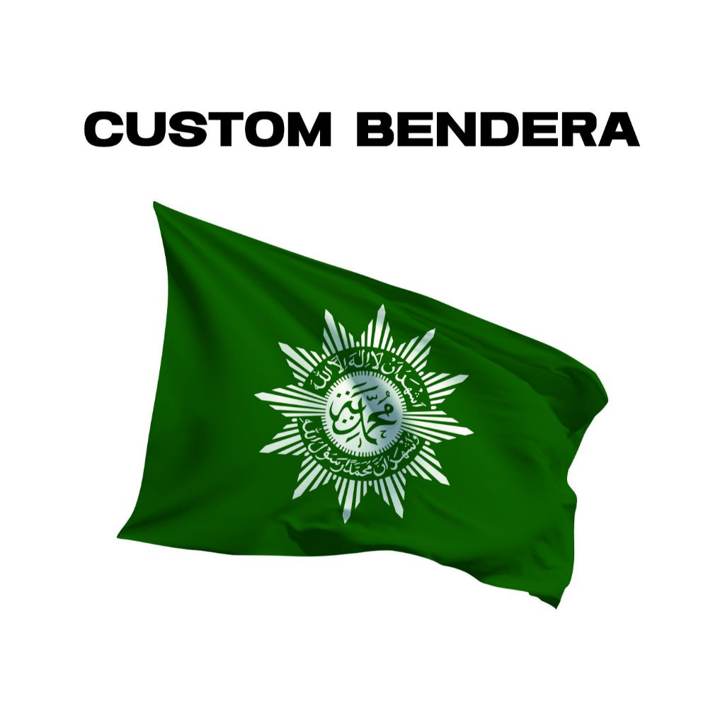 Jual Bendera Muhammadiyah Bisa Tambah Tulisan | Shopee Indonesia
