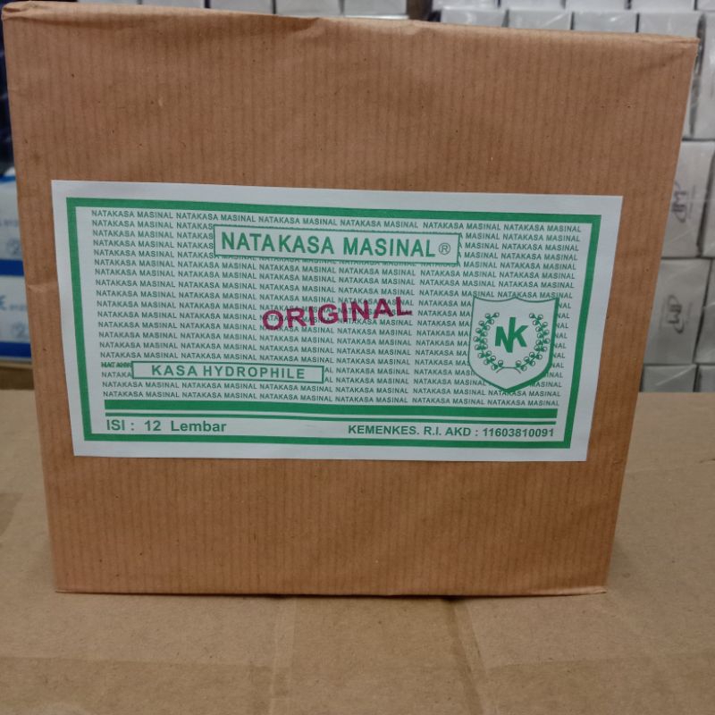 Jual kasa steril nata kasa box isi 120 pcs | Shopee Indonesia
