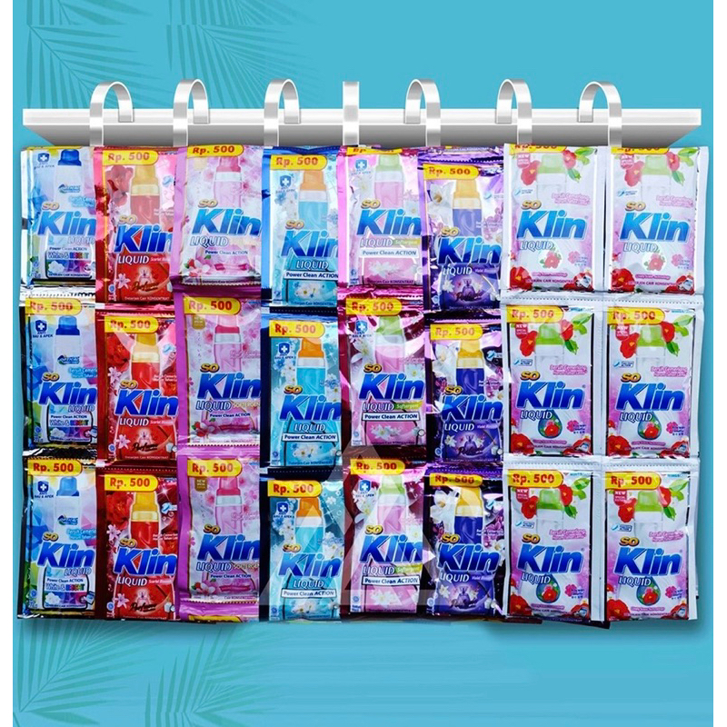 Jual So Klin Liquid Deterjen Sachet 20ml - SO KLIN Cair - Saset | Cuci ...