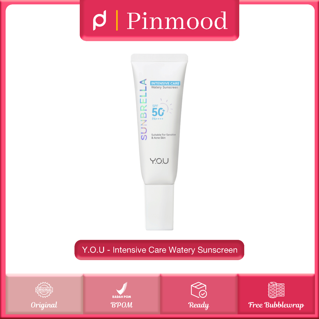 Jual Y.O.U - SUNBRELLA INTENSIVE CARE WATERY SUNSCREEN SPF50 PA ...