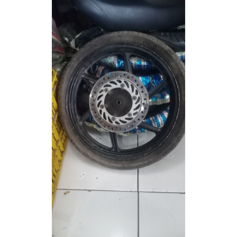 Jual velg depan Megapro new velg depan Verza original full set | Shopee ...