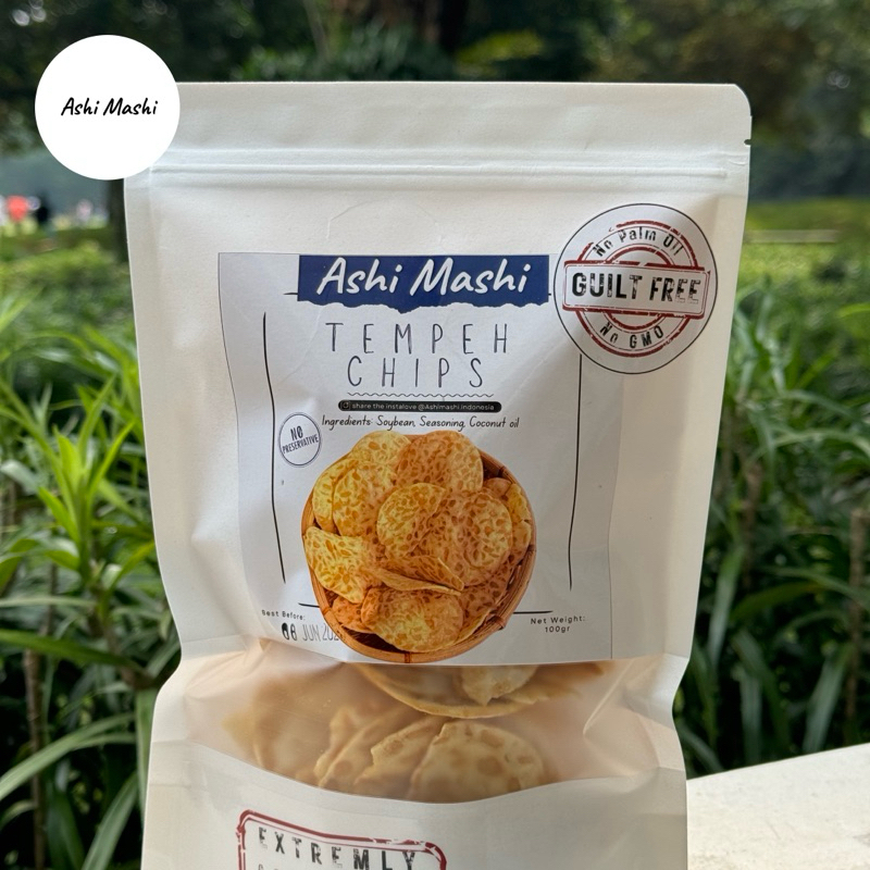 Jual Ashi Mashi Tempeh Chips/keripik tempe Ashi Mashi | Shopee Indonesia