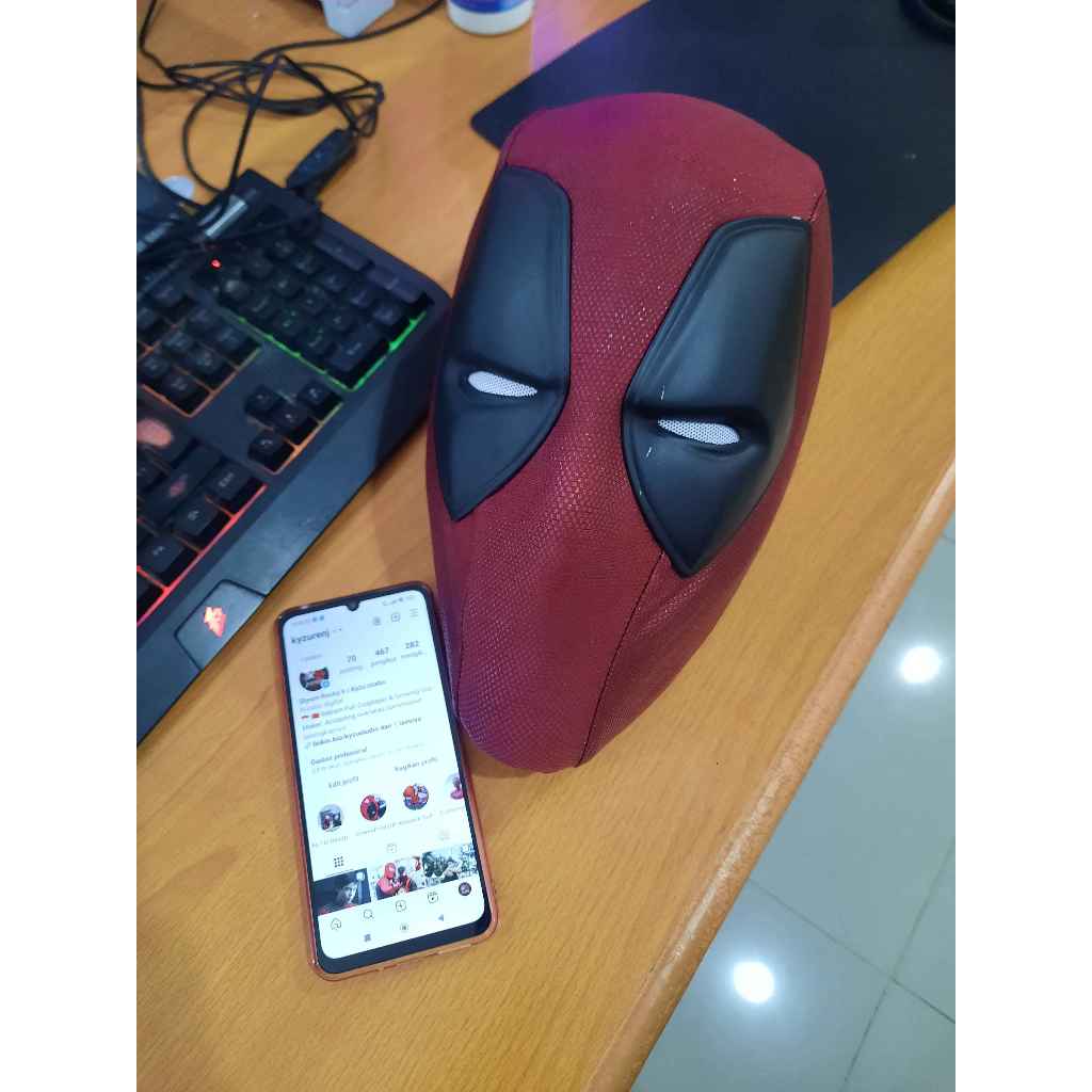 Jual Topeng Deadpool 2 High Quality / Cocok untuk Nobar Deadpool x ...
