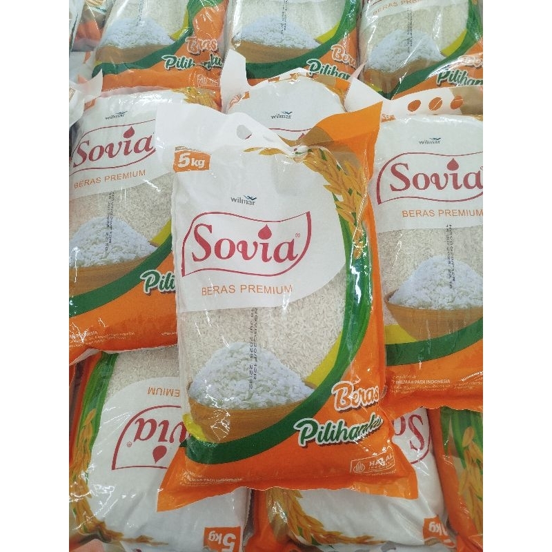 Jual SOVIA BERAS PREMIUM 5Kg | Shopee Indonesia
