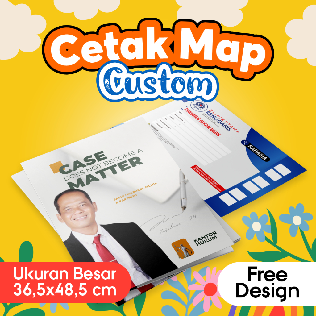 Jual Map Sekolah/ Map F4/ Map Instansi / Map Folder / Map Dinas/ Map ...
