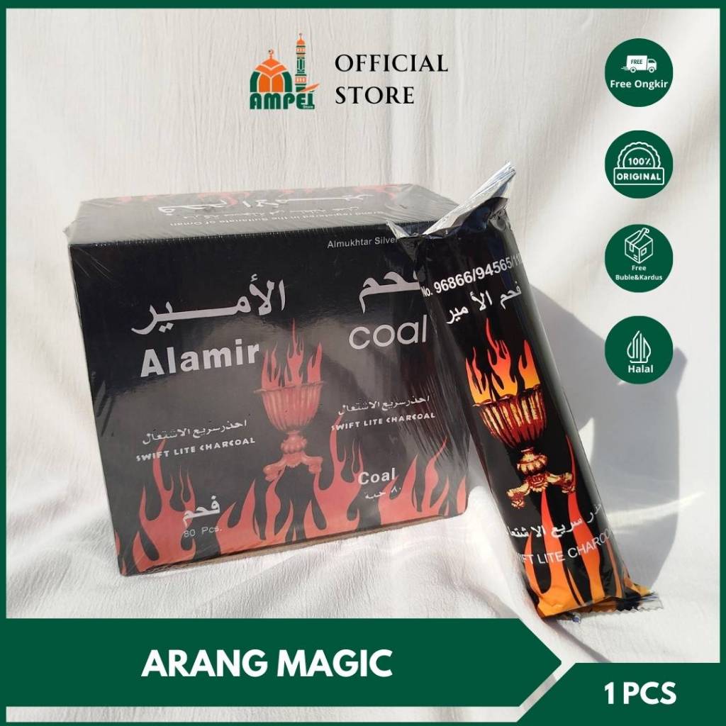 Jual Arang Magic Al Amir 10Biji Premium Quality Bagus Tahan Lama ...