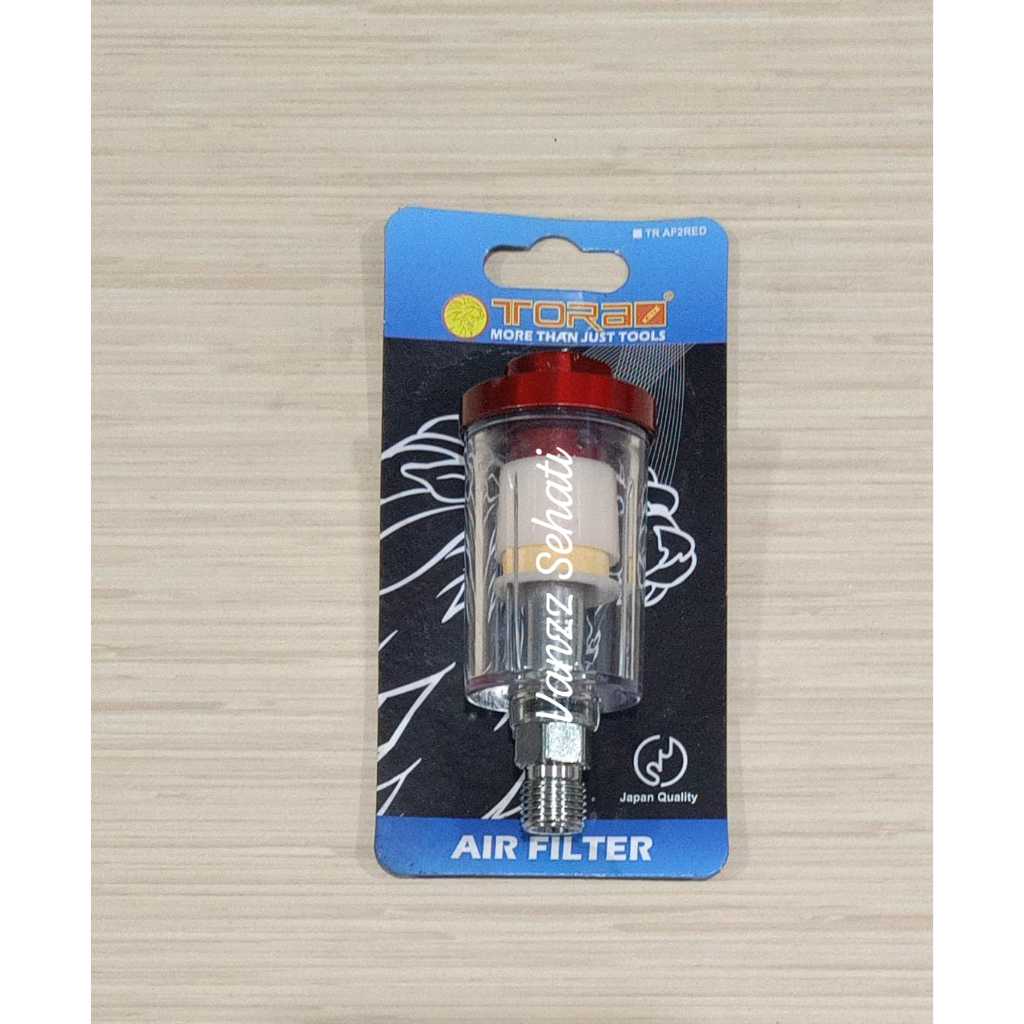 Jual Tora Oil Air Filter Kompresor 1/4" / Separator Spray Saringan ...