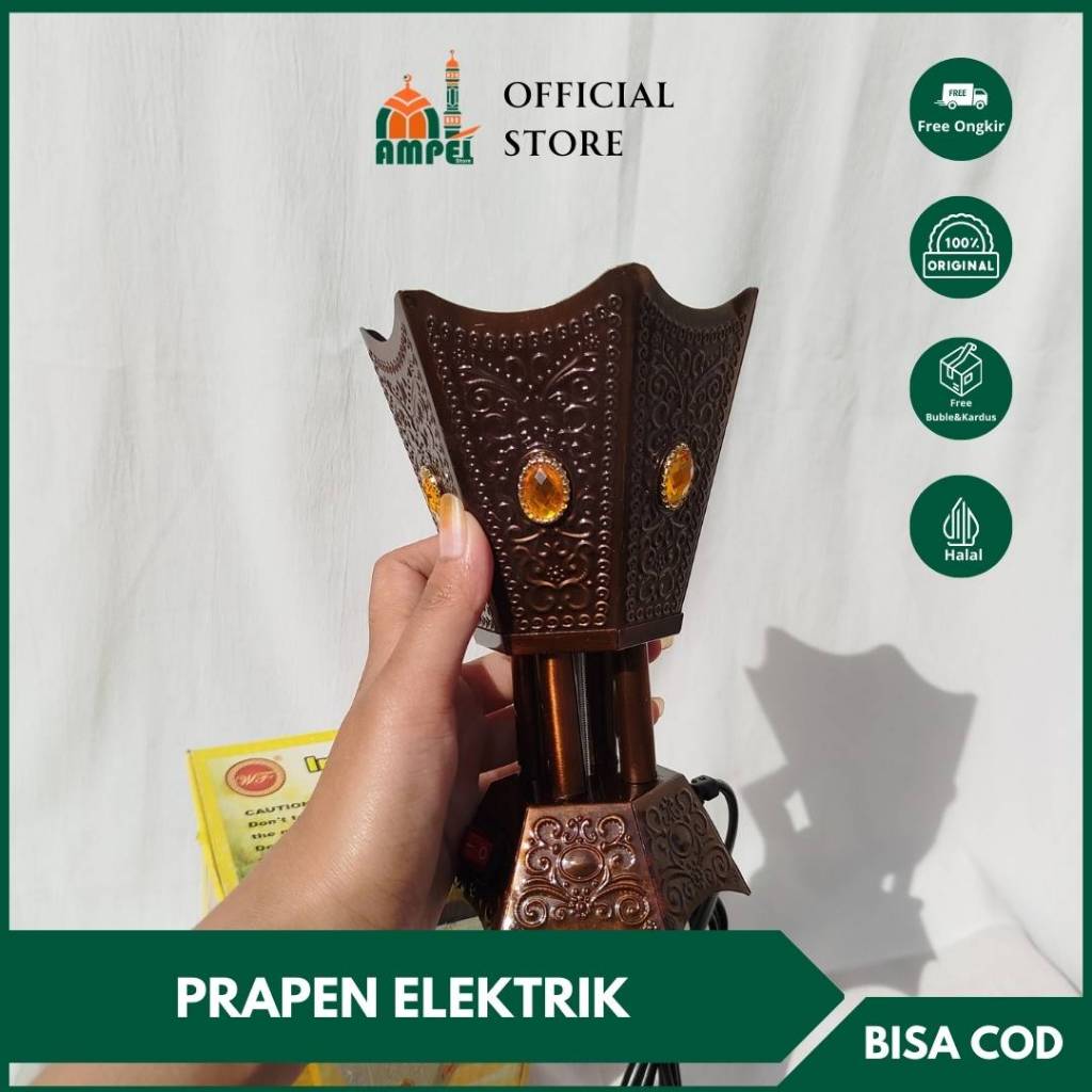 Jual Prapen Pembakar Dupa Elektrik Kabel Tempat Bakar Bukhur Kemenyan ...