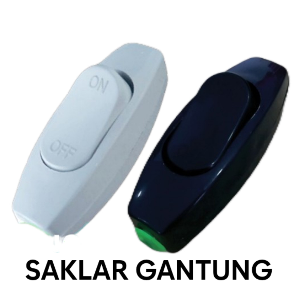 Jual Saklar Gantung Switch Tombol Saklar On Off Hitam Putih | Shopee ...