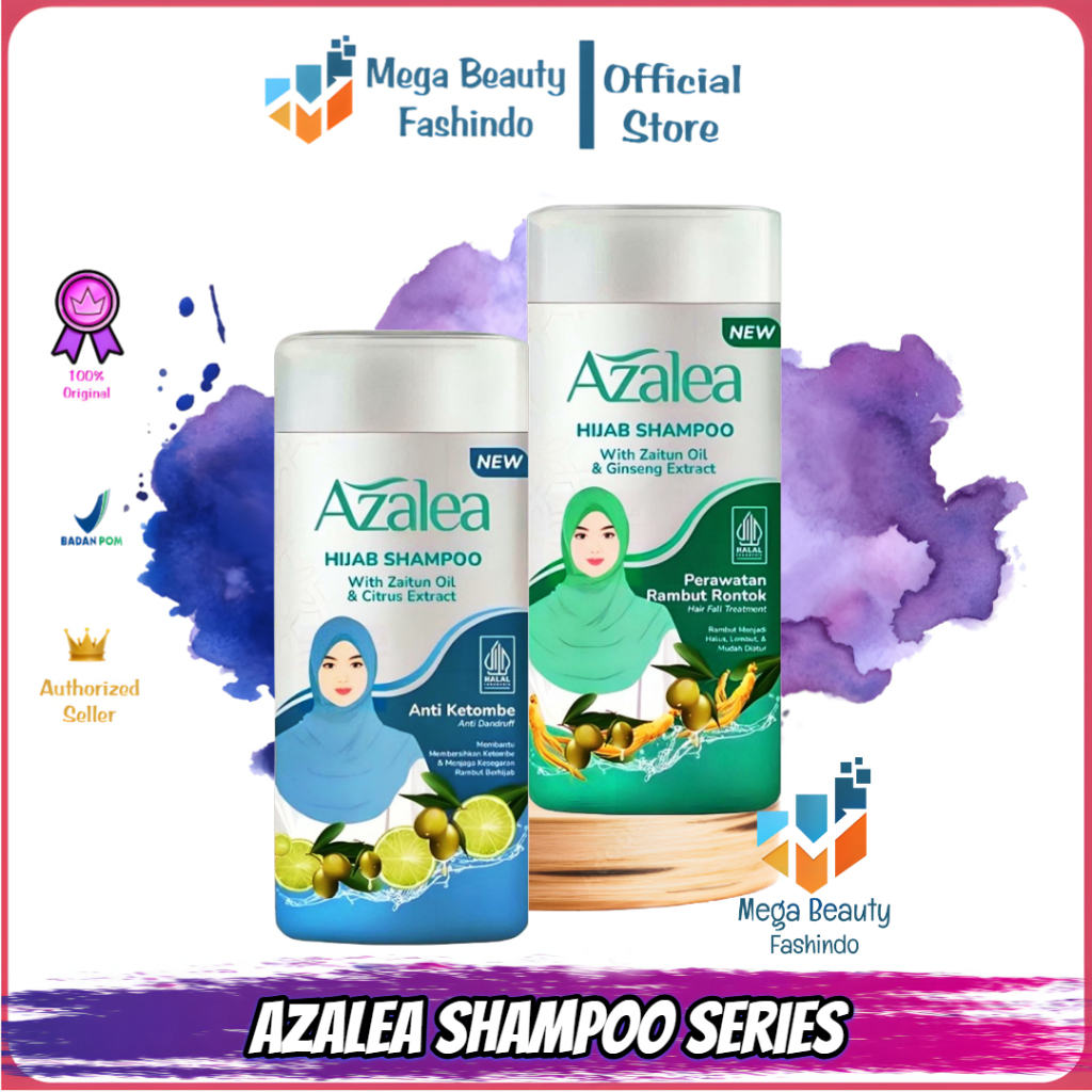 Jual Azalea Hijab Shampoo With Zaitun Oil & Ginseng Extract | Citrus ...