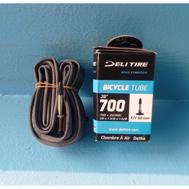 Jual ban dalam sepeda 700c 700 x 32 32c 35 35c 38 38c 40 40c 700x32 700x40 deli tire presta fv ...