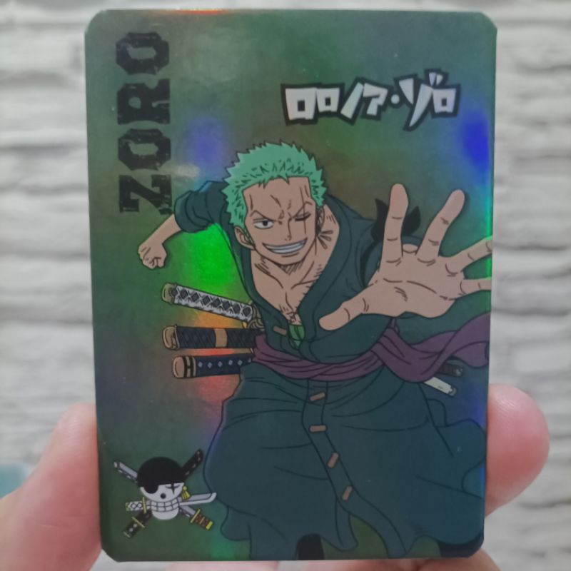 Jual One Piece x Chatime Special Edition Card ZORO Hologram Photocard ...